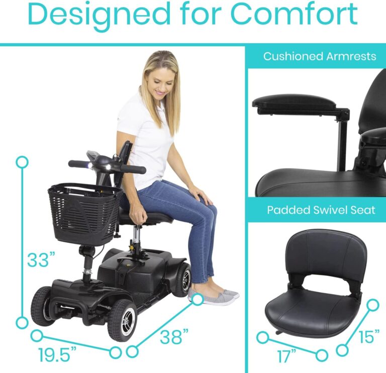 Vive 4 Wheel Mobility Scooter Review – RiderMojo.com – Explore Eco ...